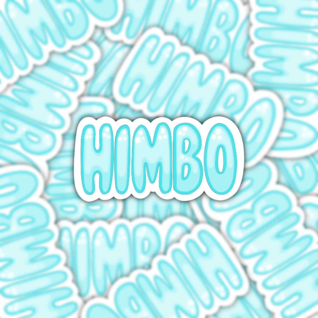 Blue Himbo - Die Cut Sticker - Humor Stickers - Die Cut Funny Decals ...