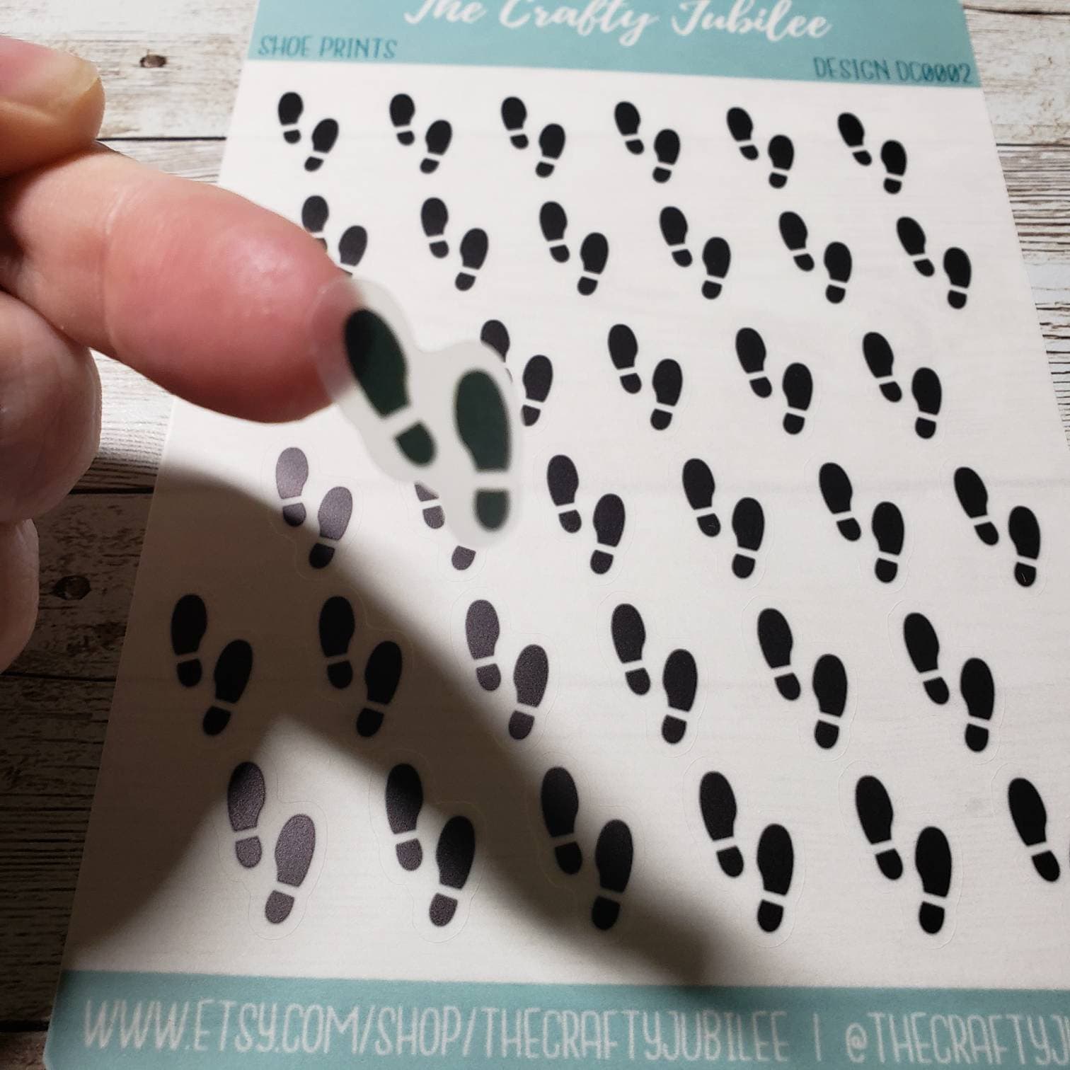 Shoe Print Sticker Sheet Walking Foot Prints Bullet - Etsy