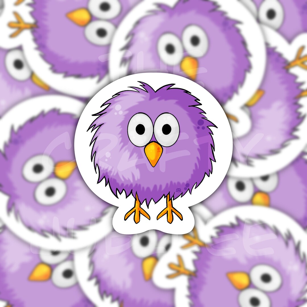 Sir Poof Poof Sticker - Die Cut Sticker - Original Character Sticker ...