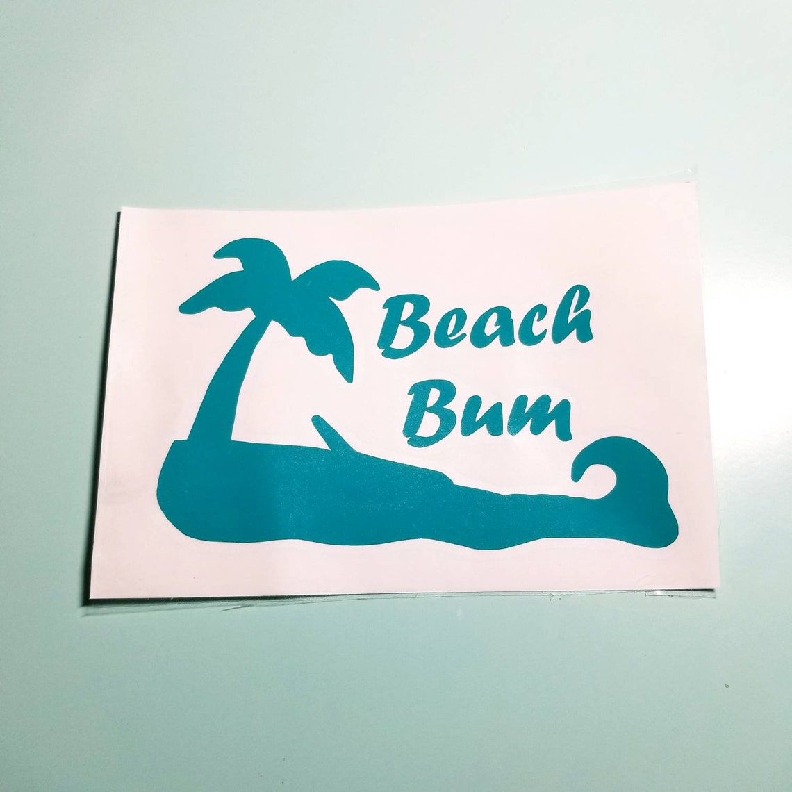 Beach Bum Vinyl Decal Vinyl Sticker Car Decal - Etsy