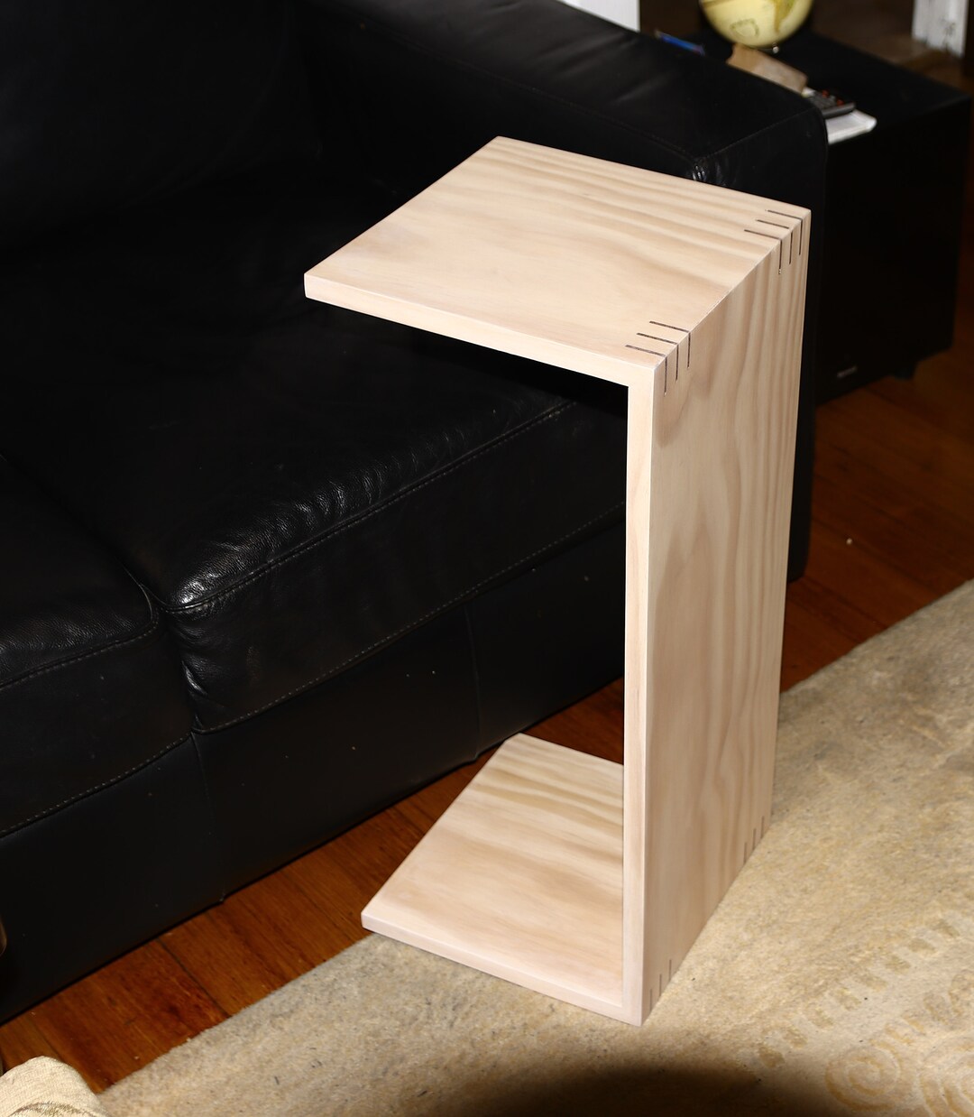 C Table Handmade Solid Timber - Etsy