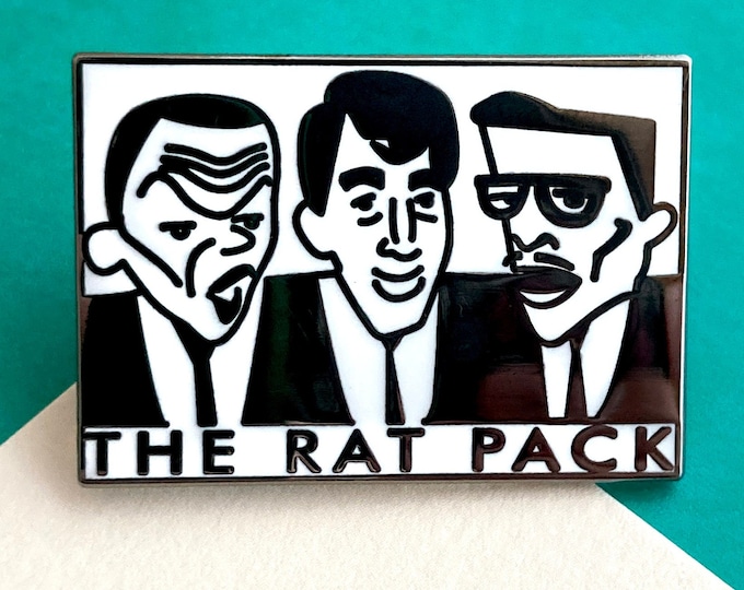 Rat Pack Pin - Etsy