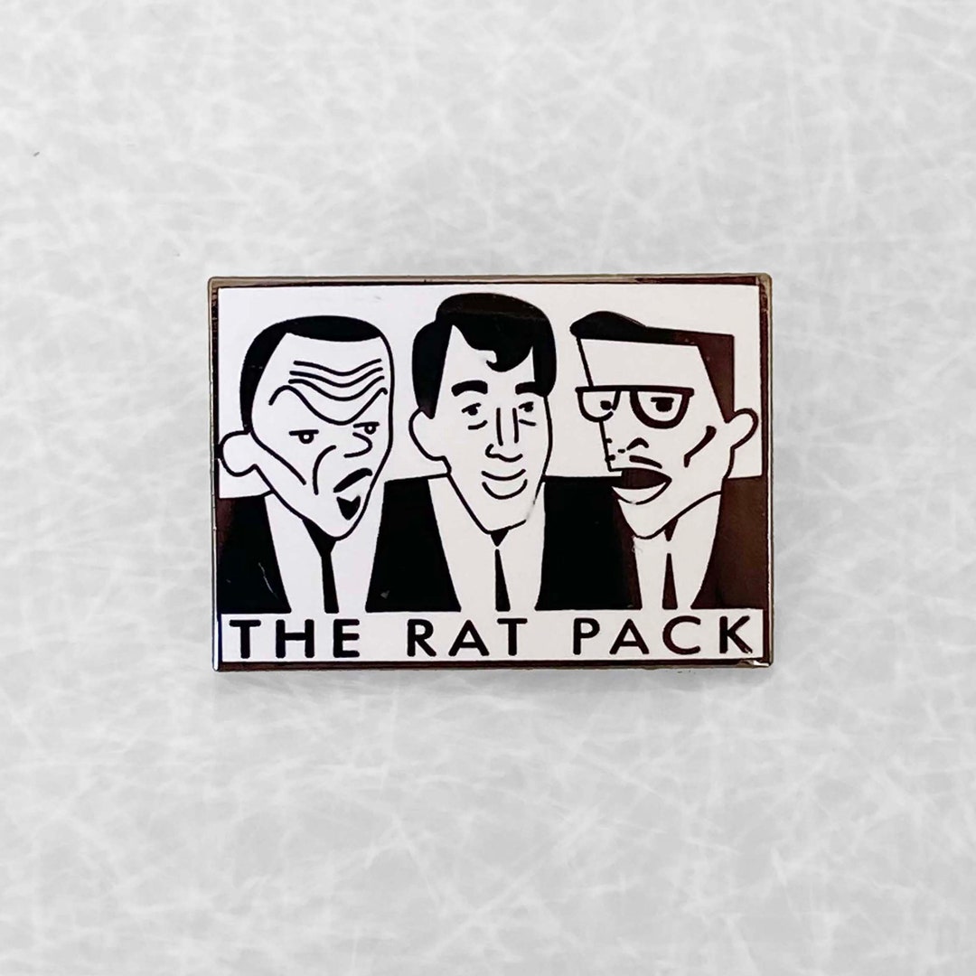Rat Pack Pin - Etsy