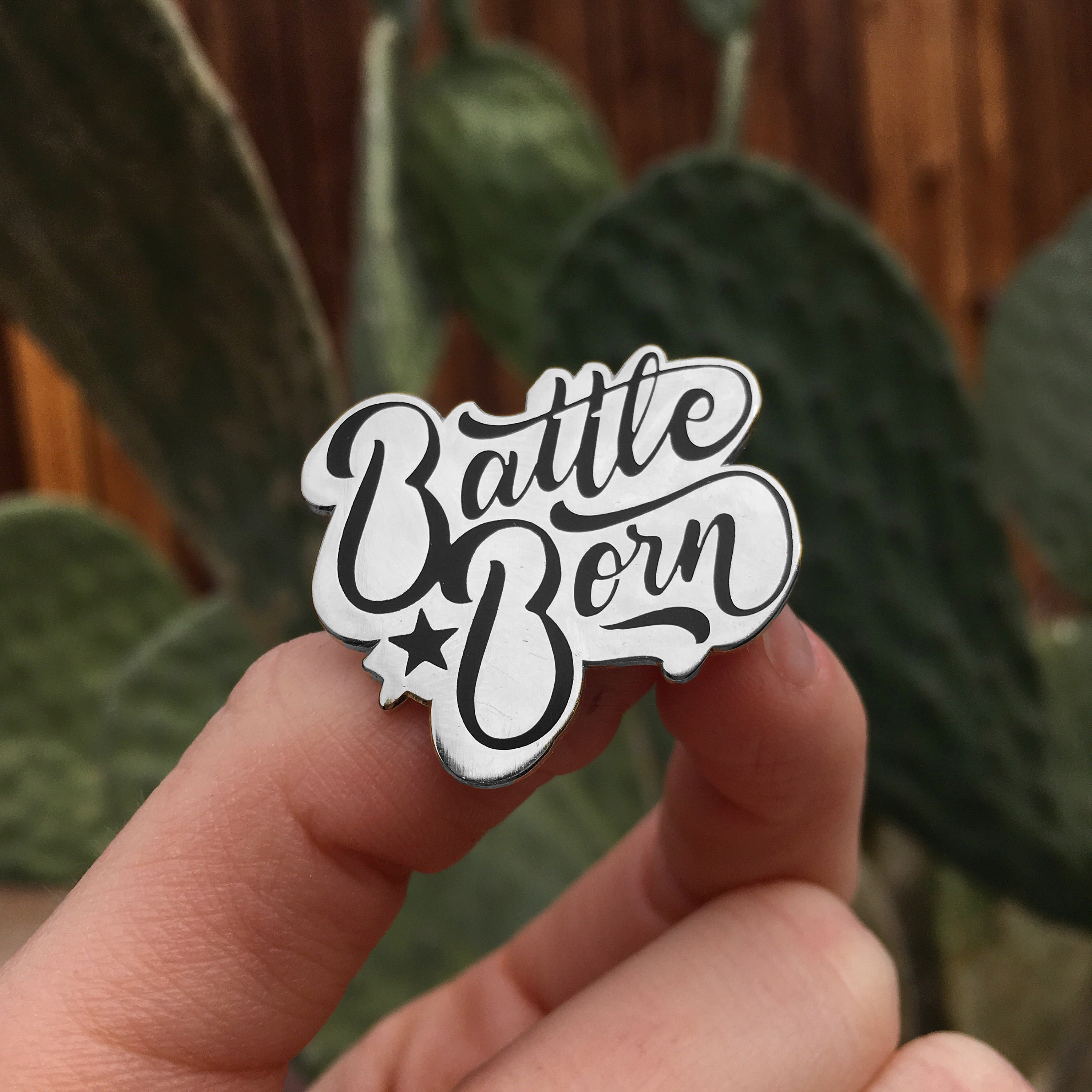 Battle Born Pin - Etsy