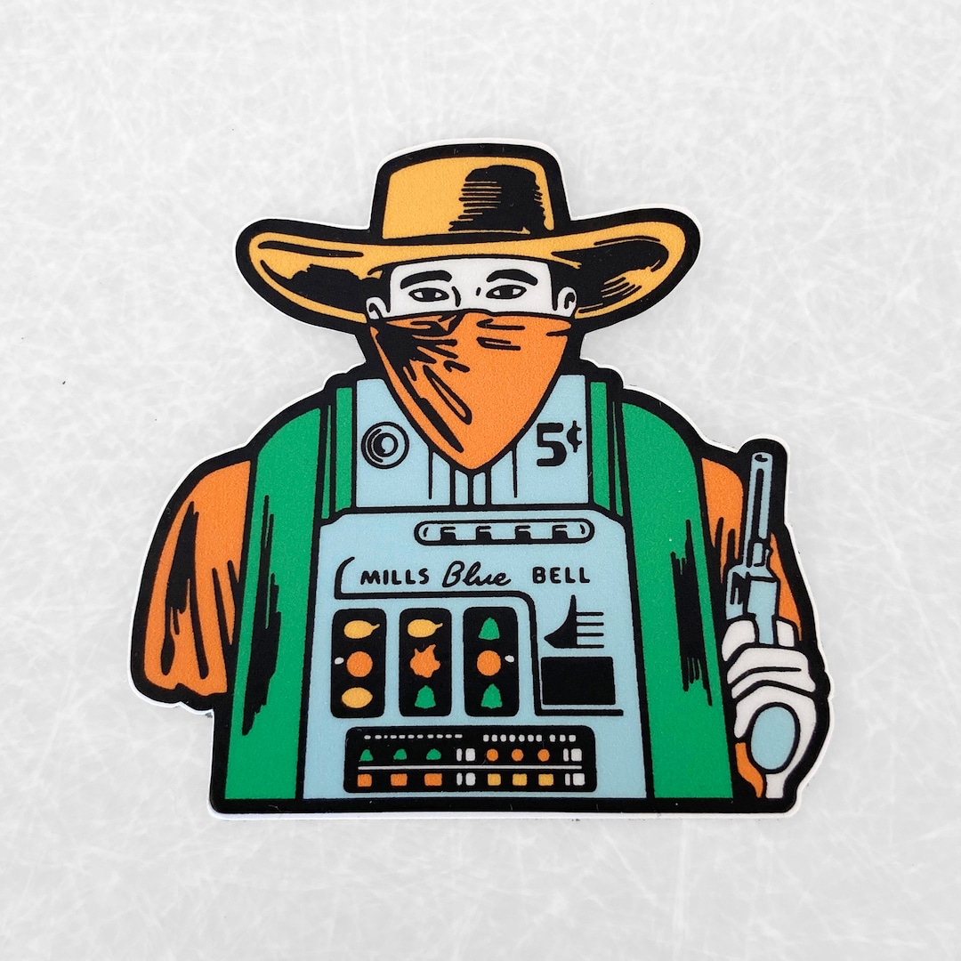 One Armed Bandit Sticker - Etsy