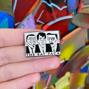 Rat Pack Pin - Etsy