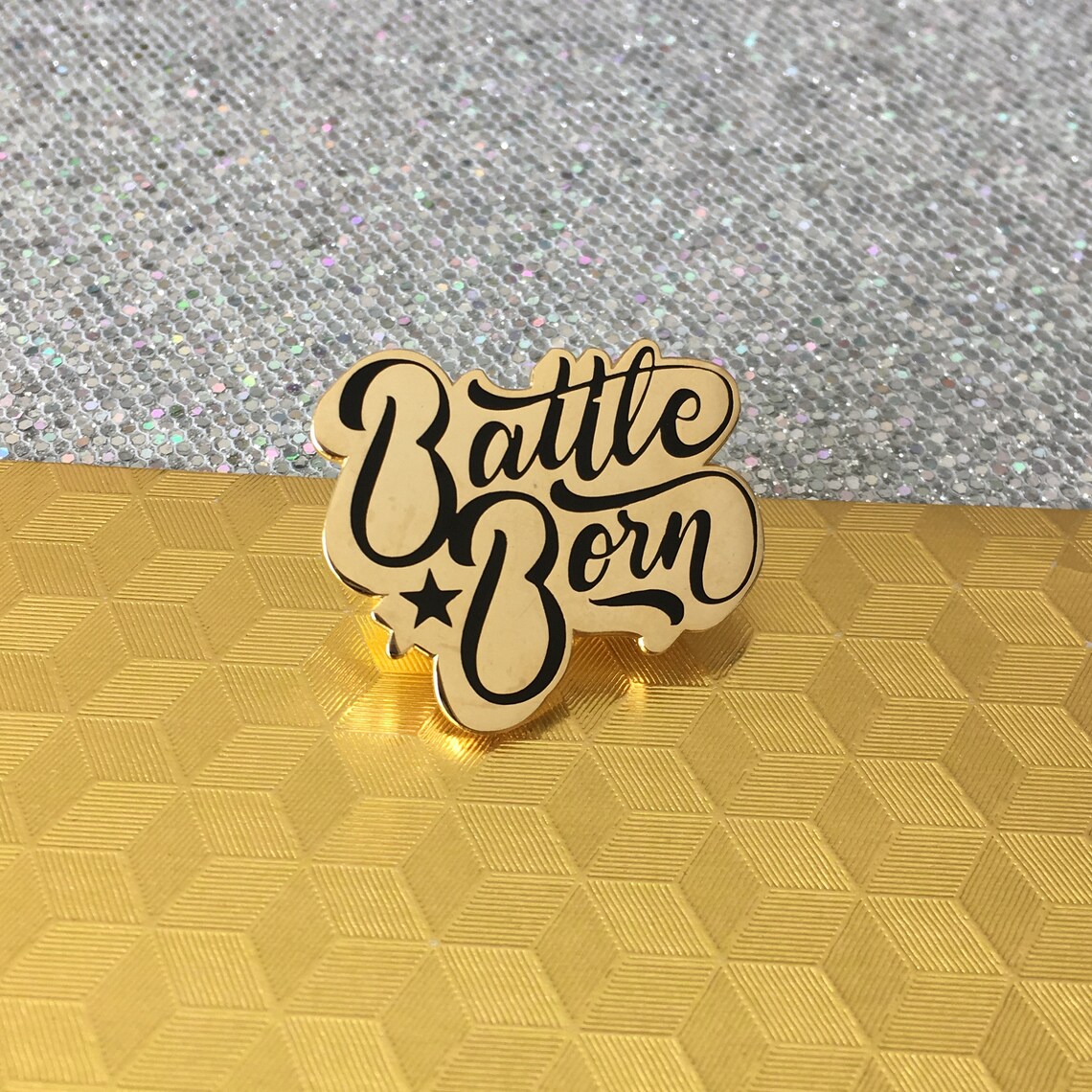 Battle Born Pin - Etsy