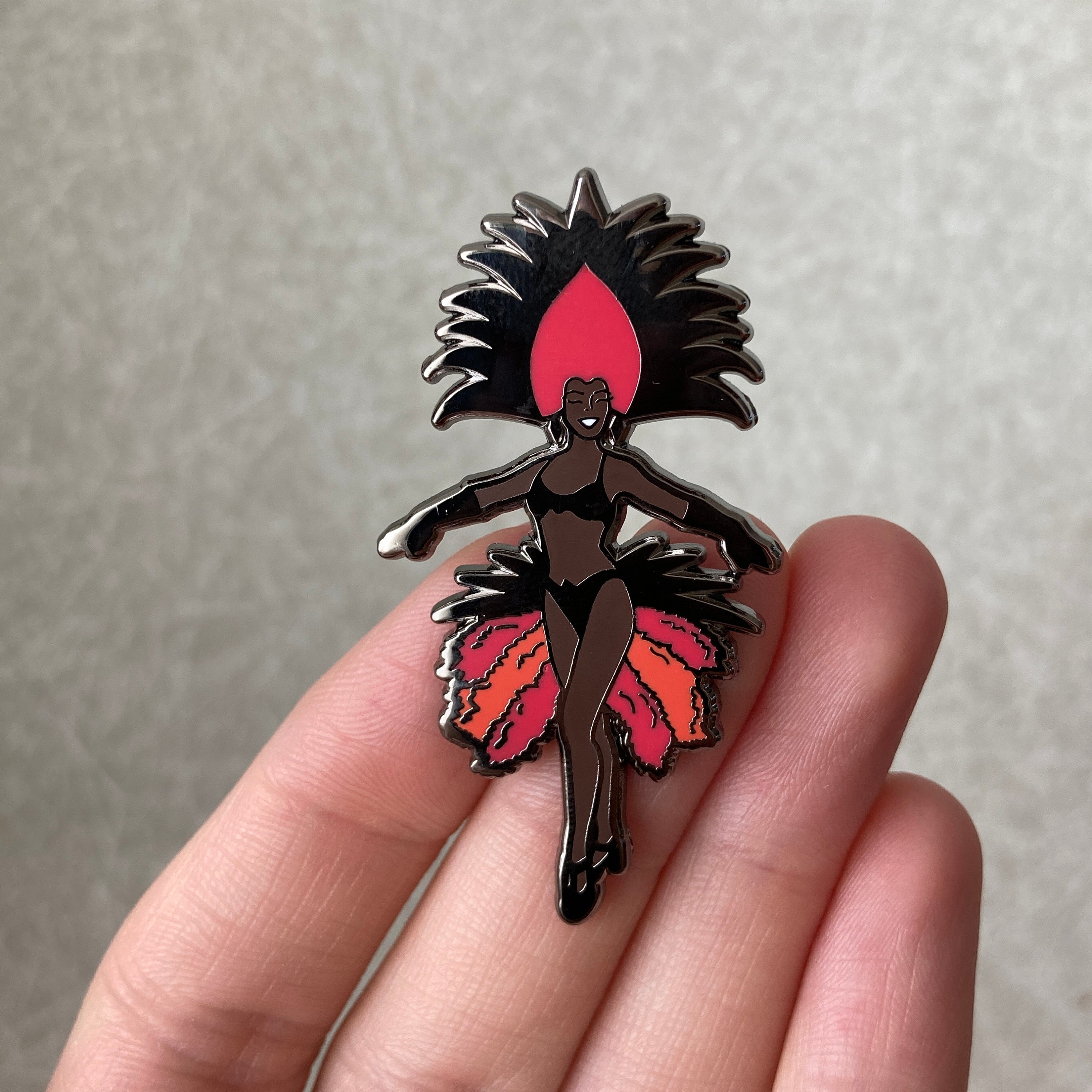Jubilee Showgirl Pin - Etsy