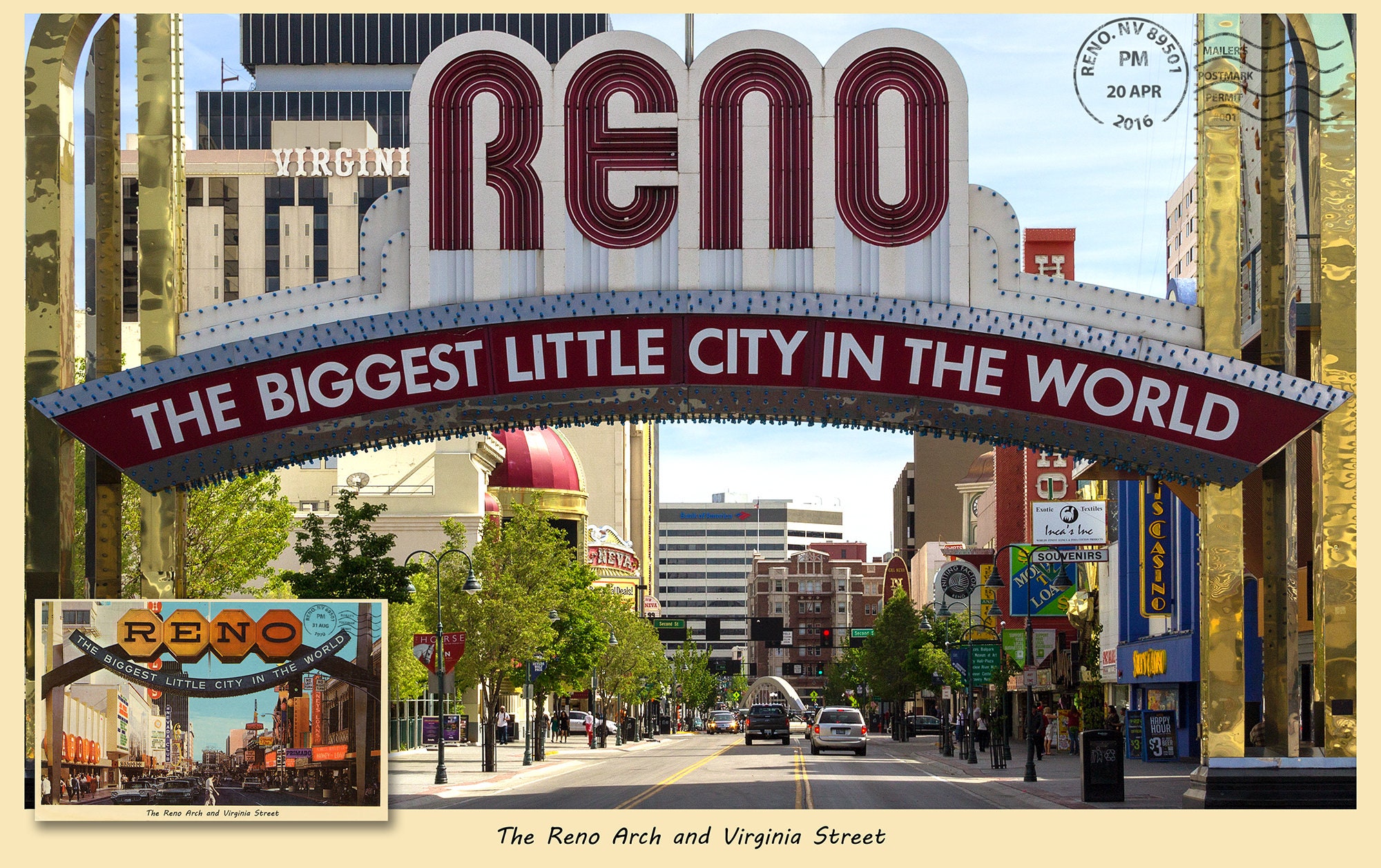 Reno Gift Enamel Pin - Glow in the Dark! - Etsy