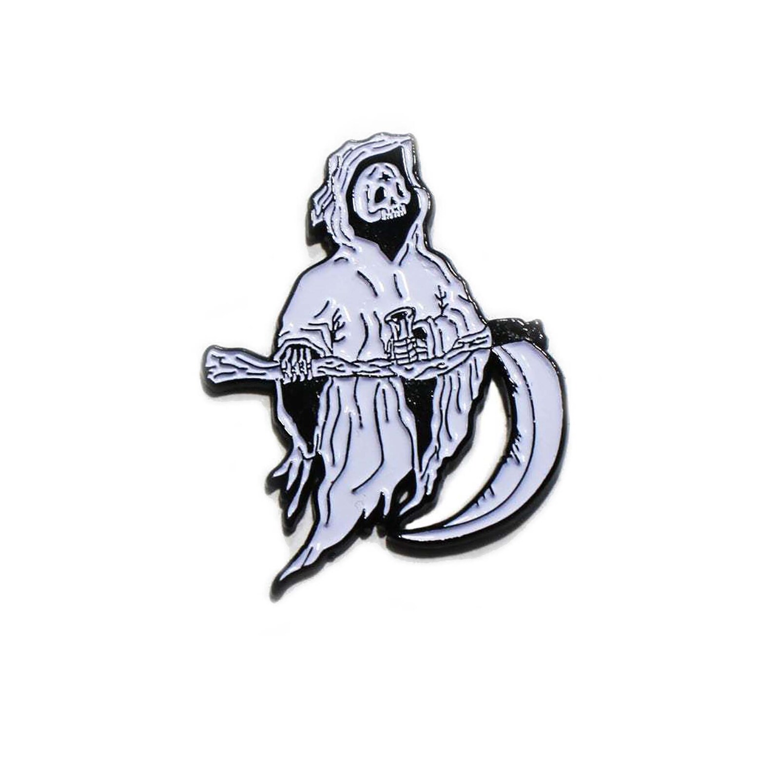 Grim Reaper Pin - Etsy
