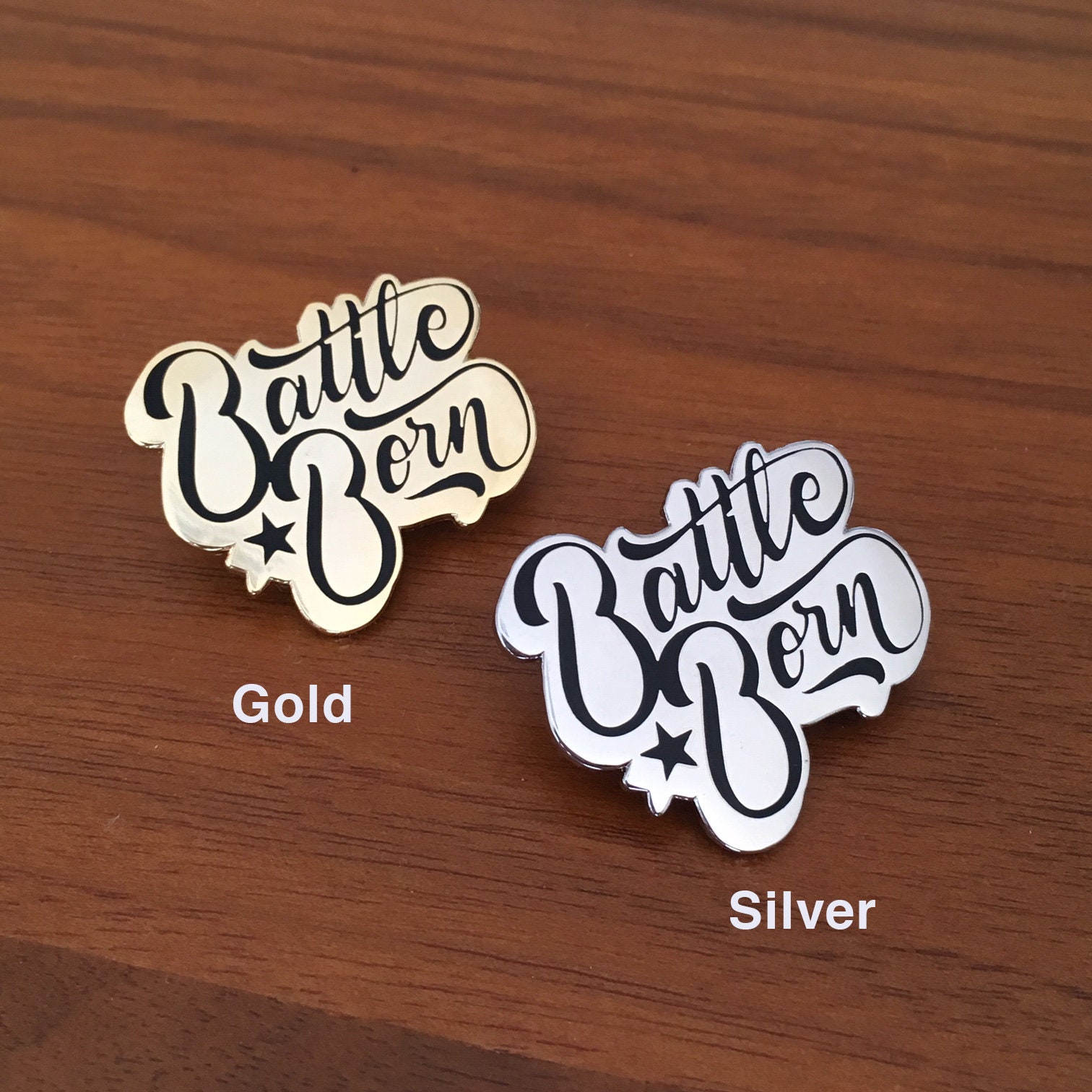 Battle Born Pin - Etsy