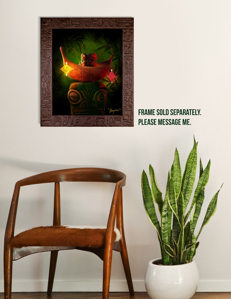 Manuia - Tahitian Tiki Art - Etsy
