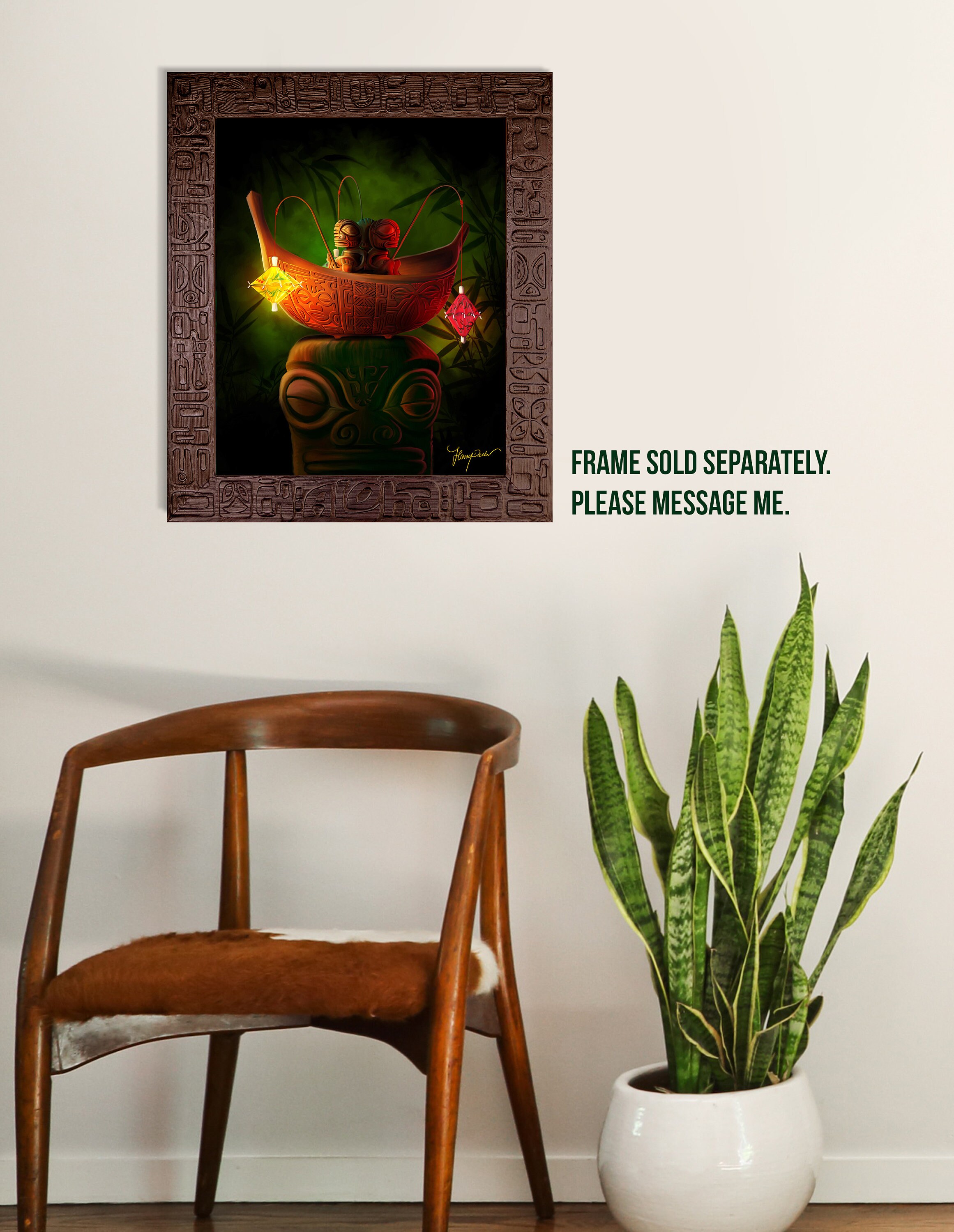 Manuia - Tahitian Tiki Art - Etsy