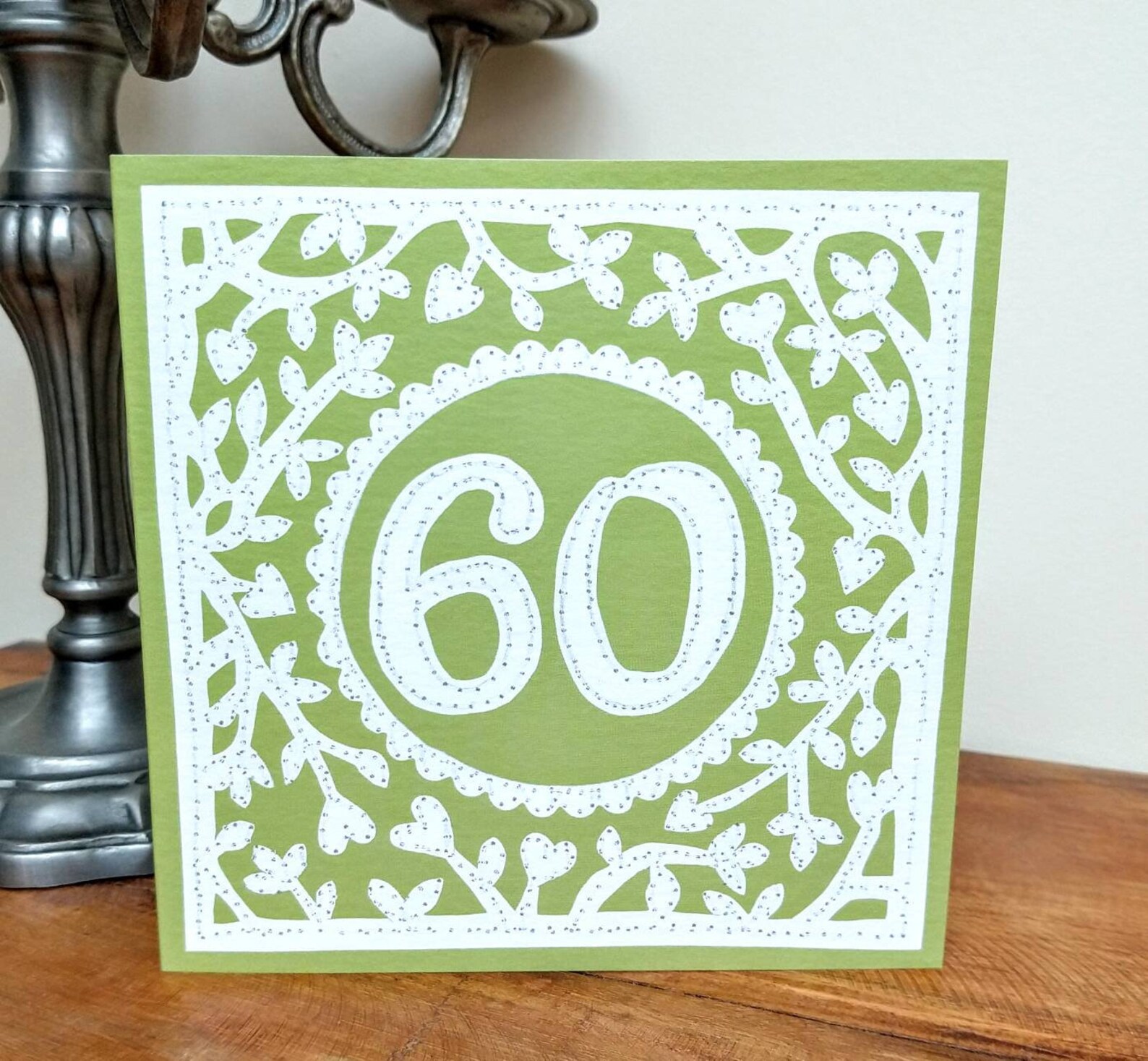 60th birthday card Women's age 60 birthday card | Etsy