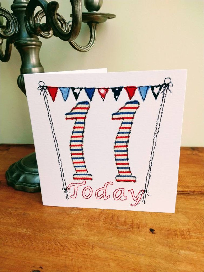 11th birthday card for boys Age 11 card BD51 | Etsy