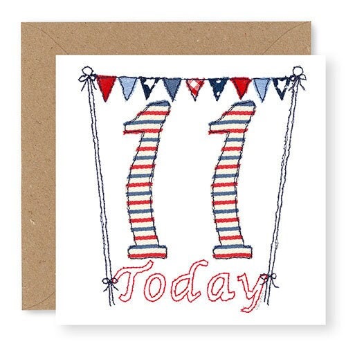 11th Birthday Card for Boys Age 11 Card Printed From - Etsy UK