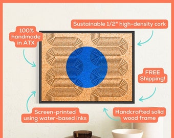 Decorative Cork Board 24x36 Inch Pin Board, Bulletin Board, School ...