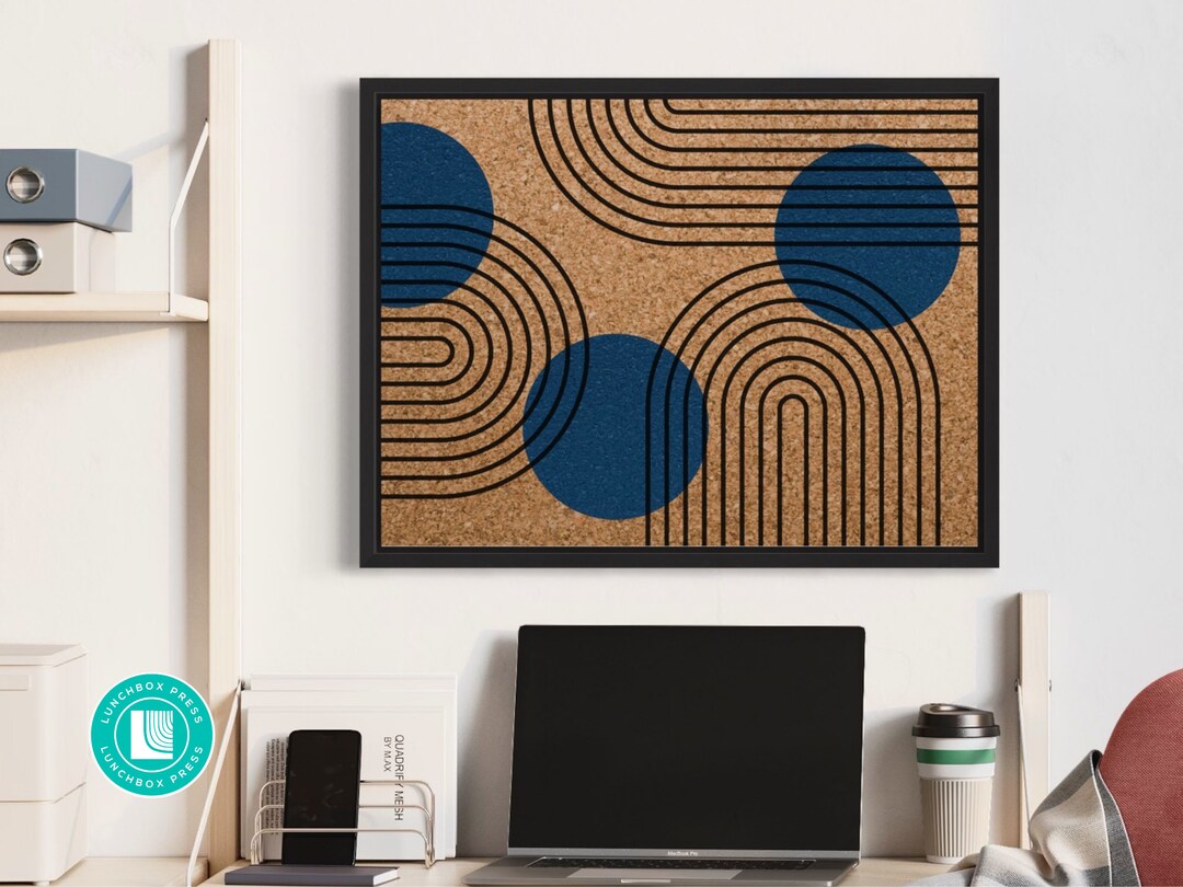 Decorative Cork Board 18x24 Inch | Pin Board, Bulletin Board, Memoboard ...