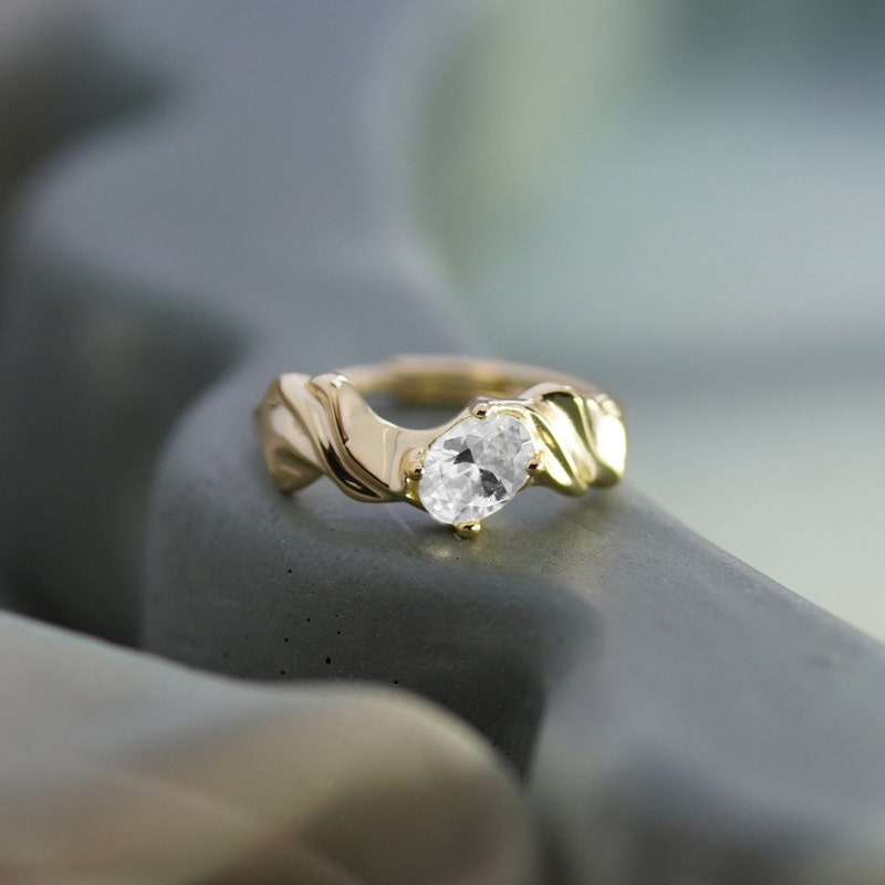 Molten Bezel Gold - Etsy UK