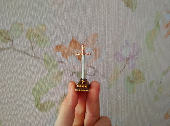 puppet miniature Gift saber OlgaDollhouse Saber in a box Collectible ...