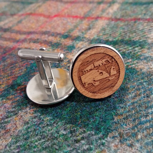 Wooden Cufflinks - Etsy
