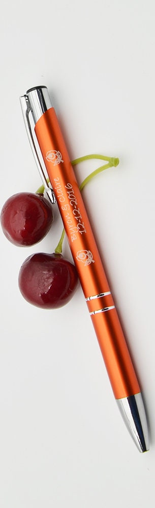 Custom Engraved Personalized Metal Pens Wedding School Gift - Etsy ...