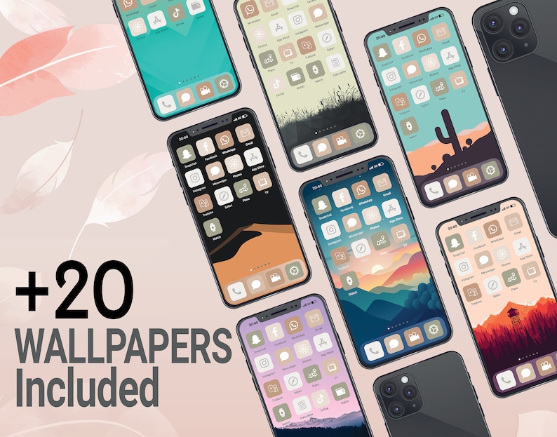 1800 High Resolution Ios Icons Pack Mega Bundle Iphone IOS | Etsy