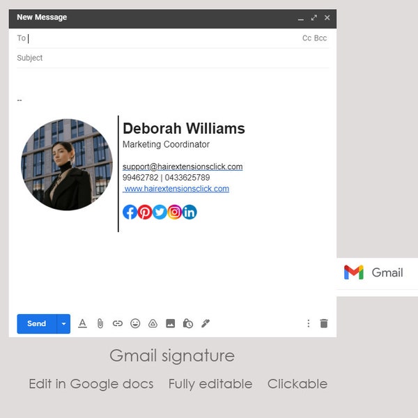 Email Signature - Etsy
