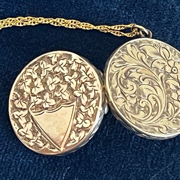1920s Photo Locket - Etsy