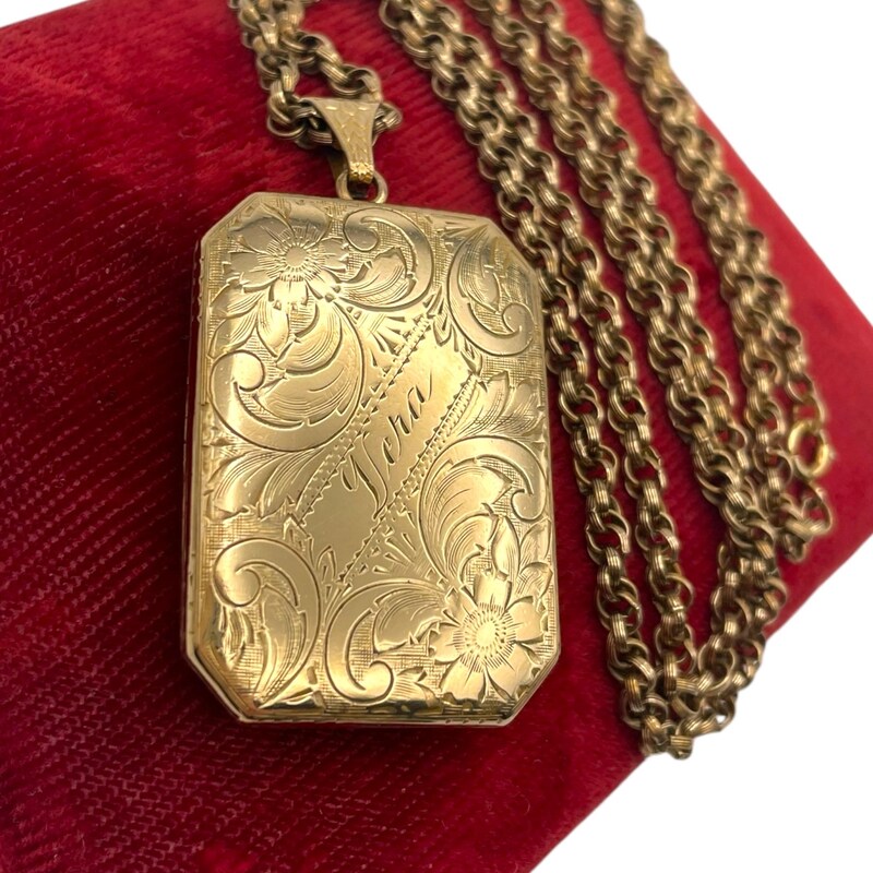 Antique Gold Locket - Etsy
