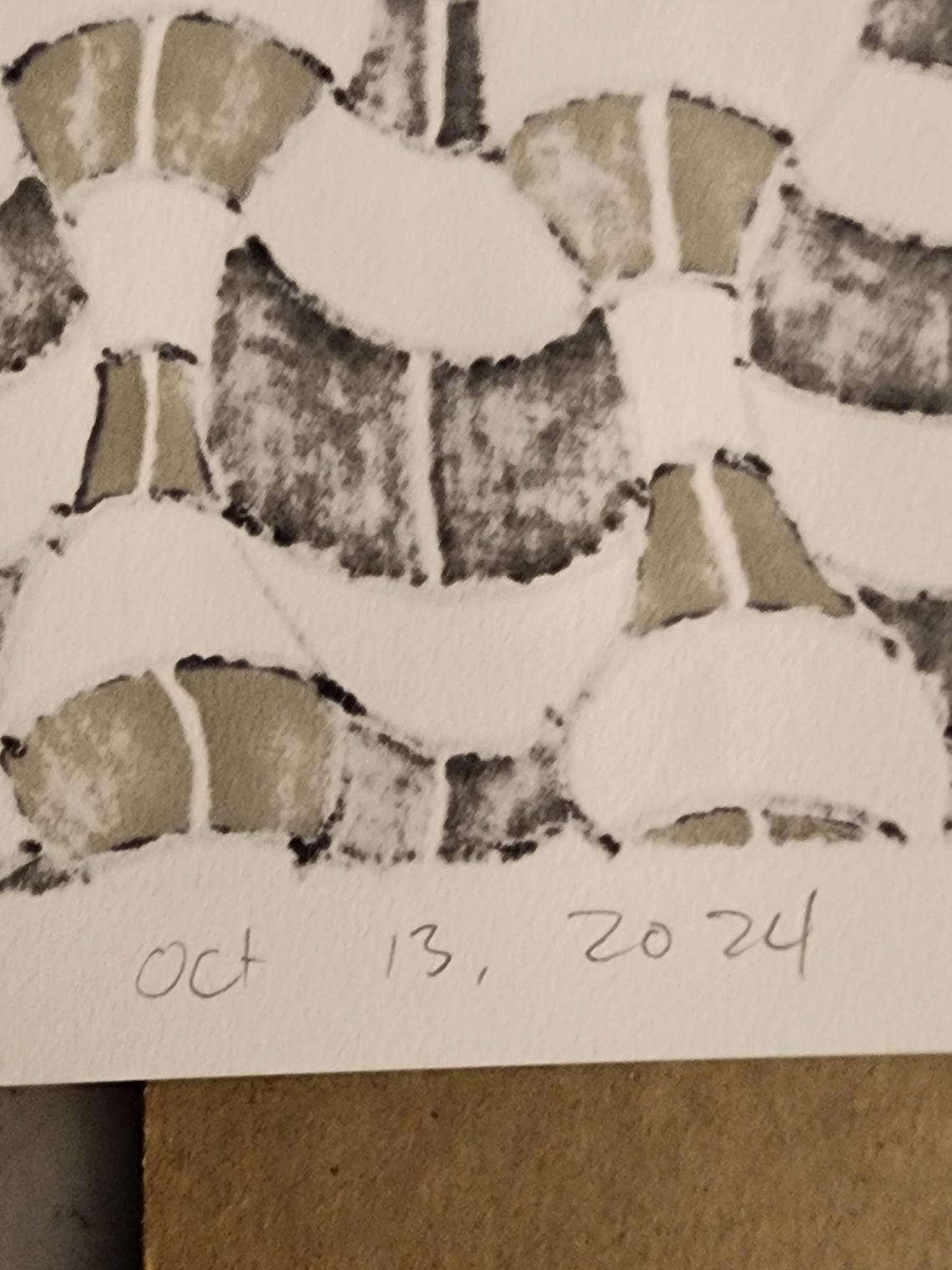 Day 101 Ink Drawing - Matted Illustration October 13, 2024 - Etsy