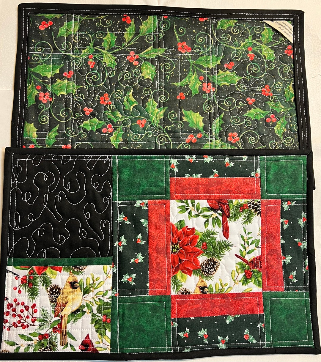 Handmade Mug Rugs, Mug Rugs With Pocket, Mug Rug Coaster, Mug Rug ...