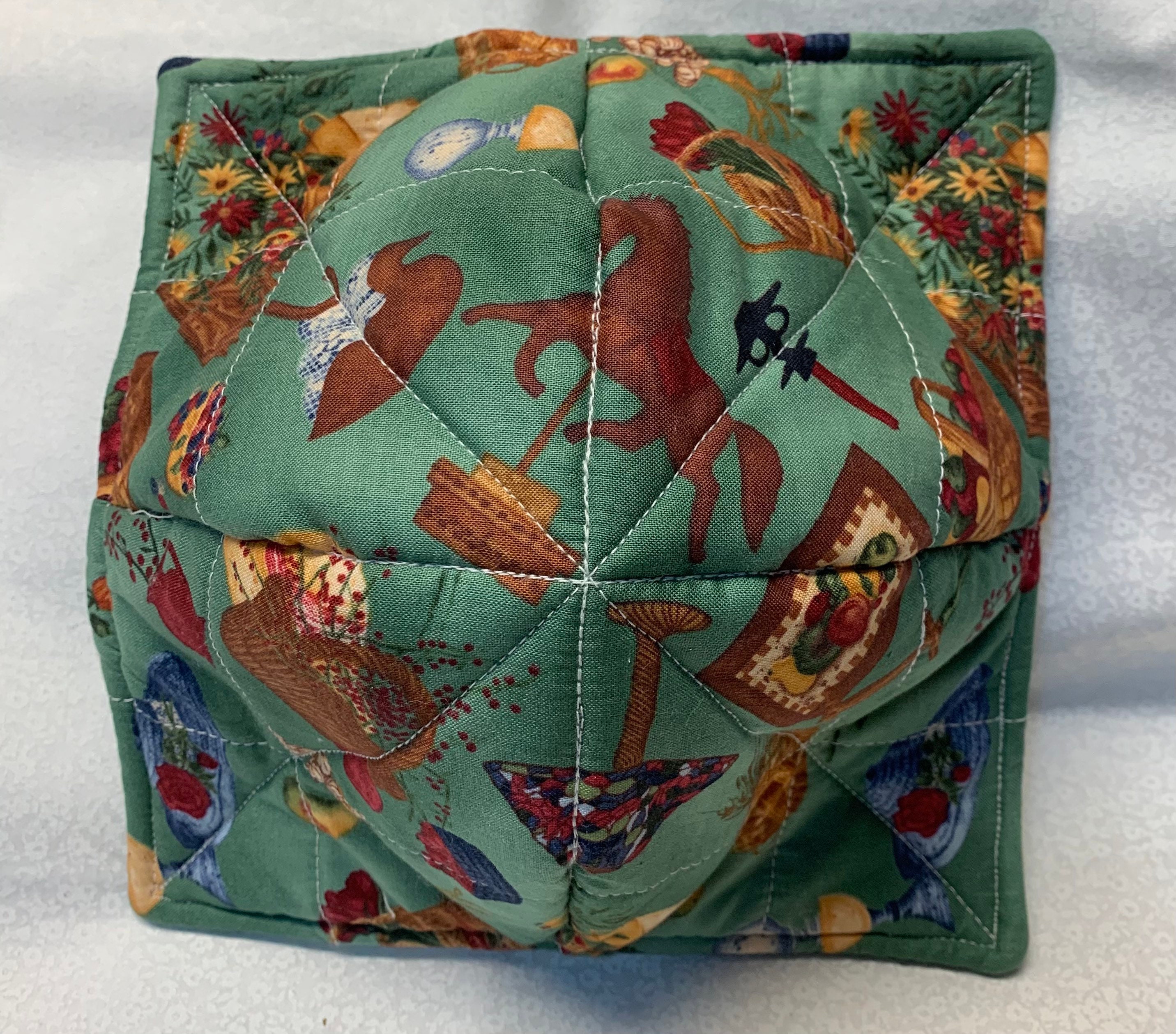 Fabric bowl holder fabric bowl cozy handmade bowl cozy soup | Etsy