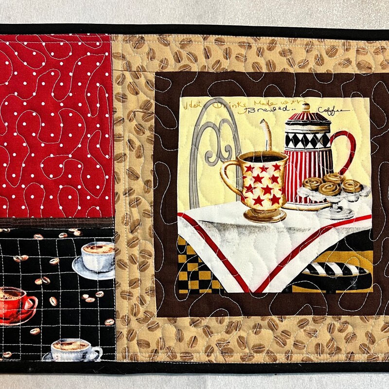 Quilted Mug Rug - Etsy
