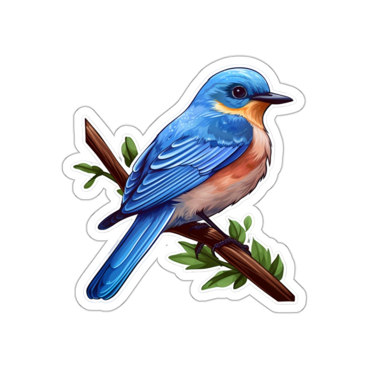 Bluebird Sticker - Etsy