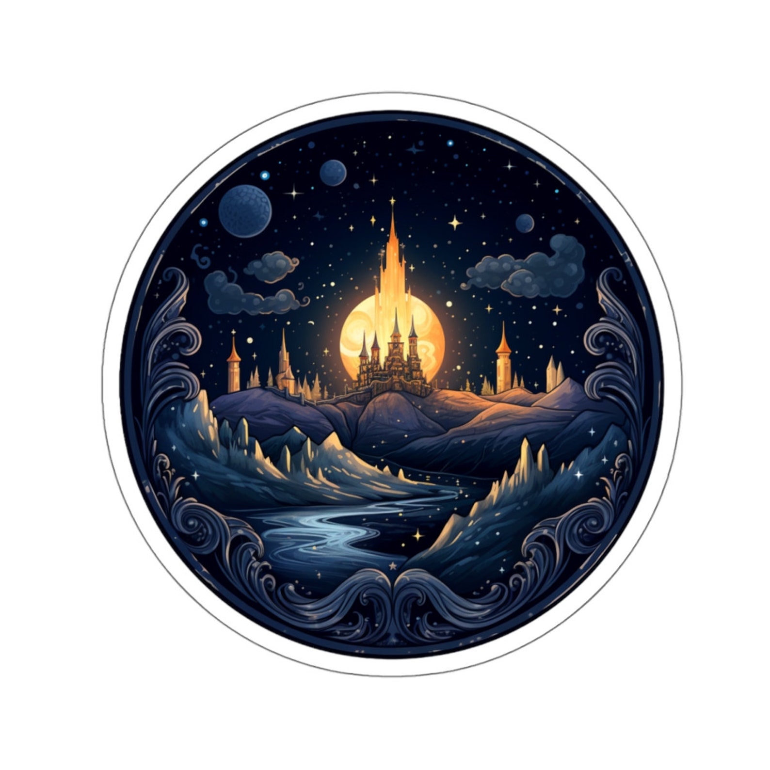 Velaris ACOTAR Sticker, the Night Court - Etsy