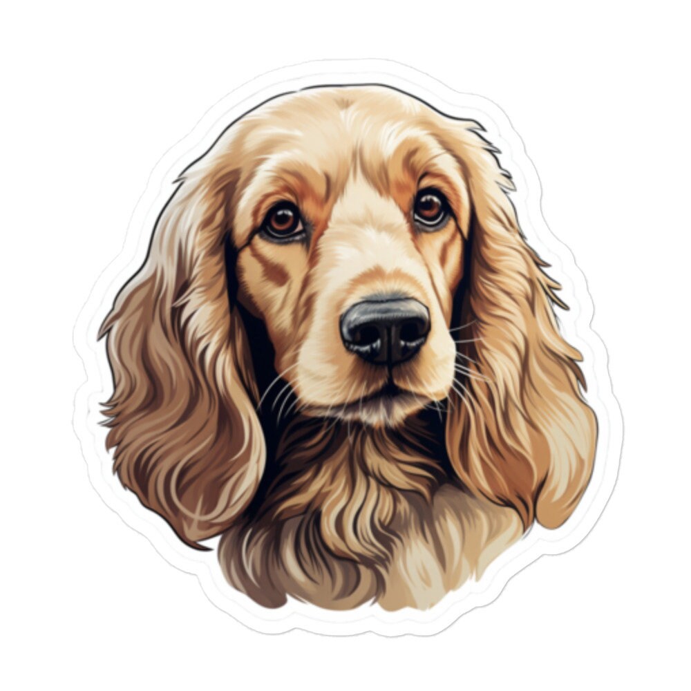 Cocker Spaniel Sticker - Etsy
