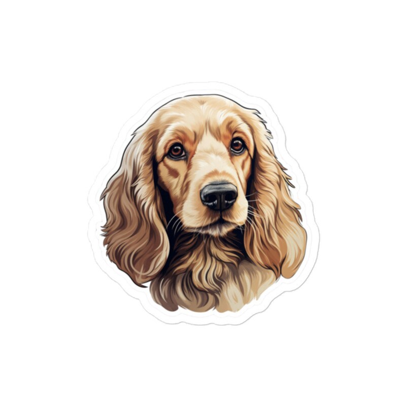Cocker Spaniel Sticker - Etsy
