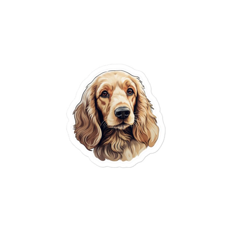 Cocker Spaniel Sticker - Etsy