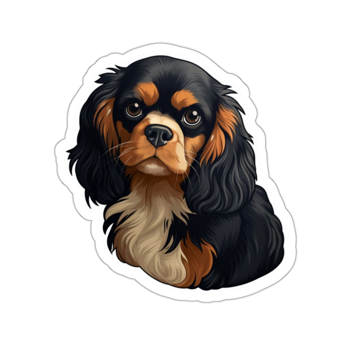 Cavalier Sticker - Etsy