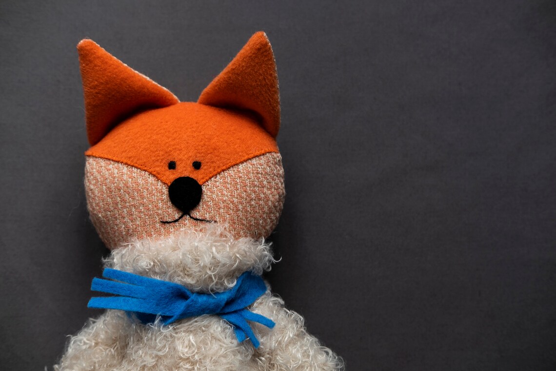 Fox Doll Fox Toy Stuffed Animal Doll Cloth Doll Woodland - Etsy UK