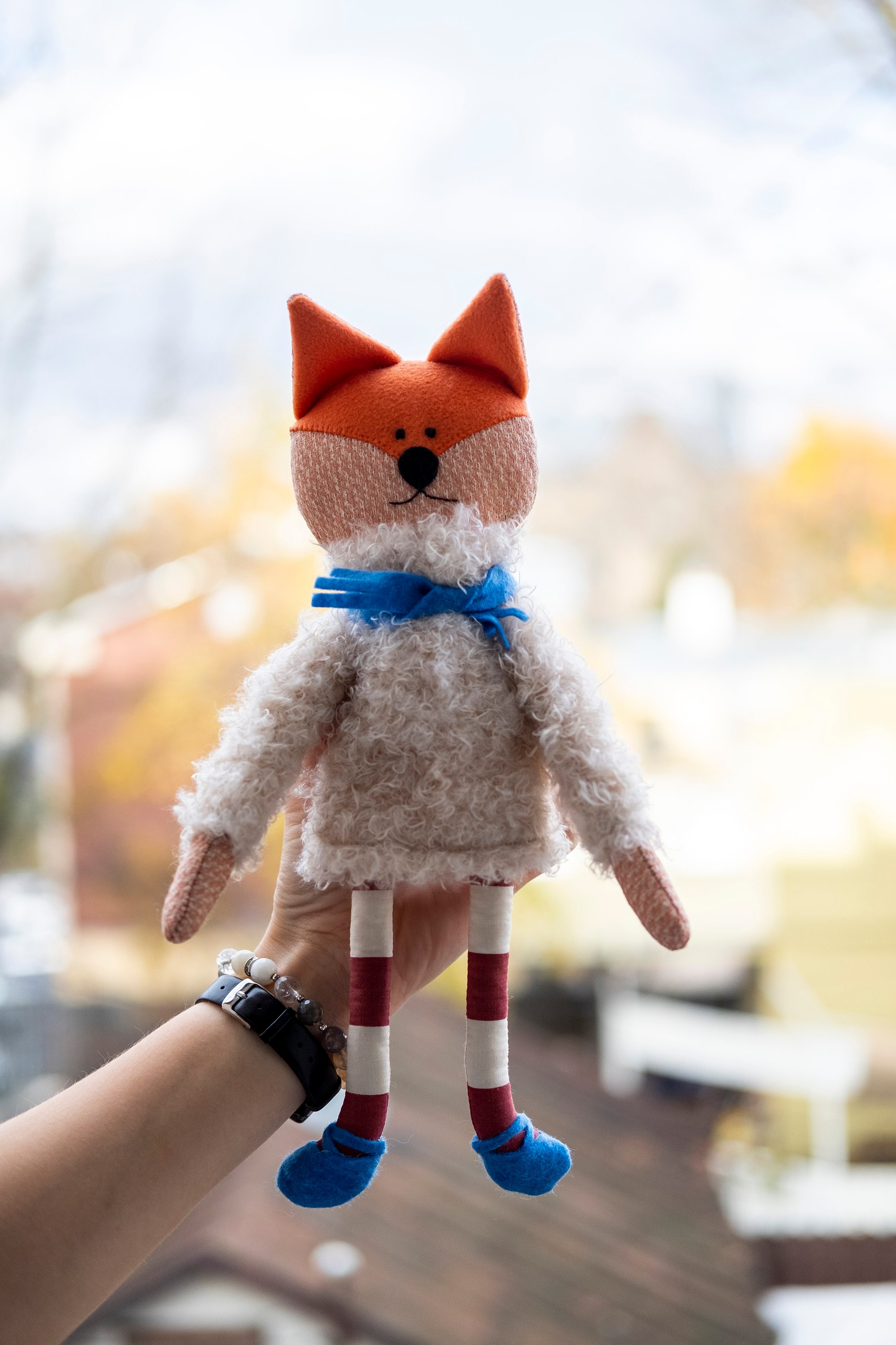 Fox Doll Fox Toy Stuffed Animal Doll Cloth Doll Woodland - Etsy UK