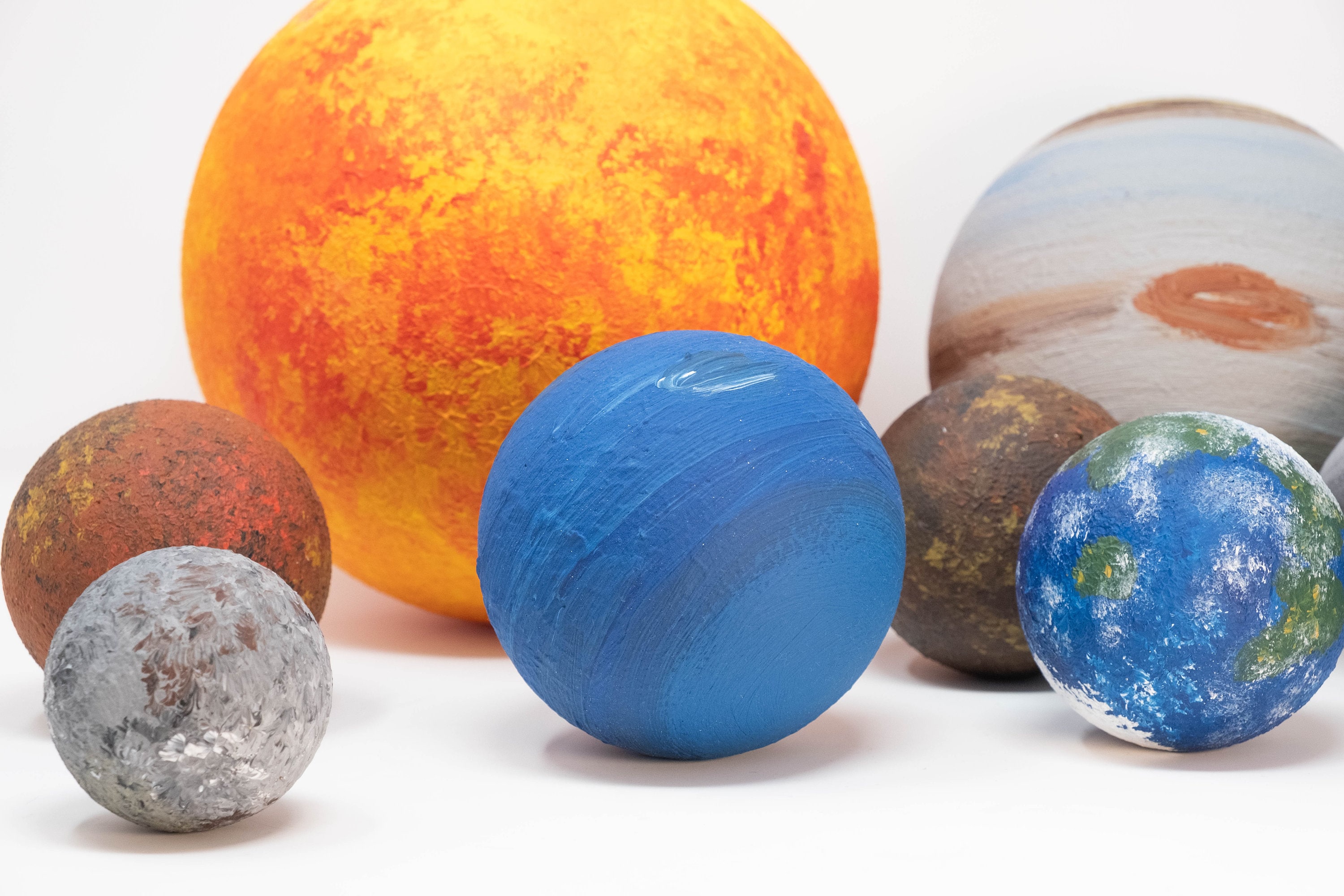 Solar System Model Set, Hanging Planets With Hooks and Strings, Sun ...