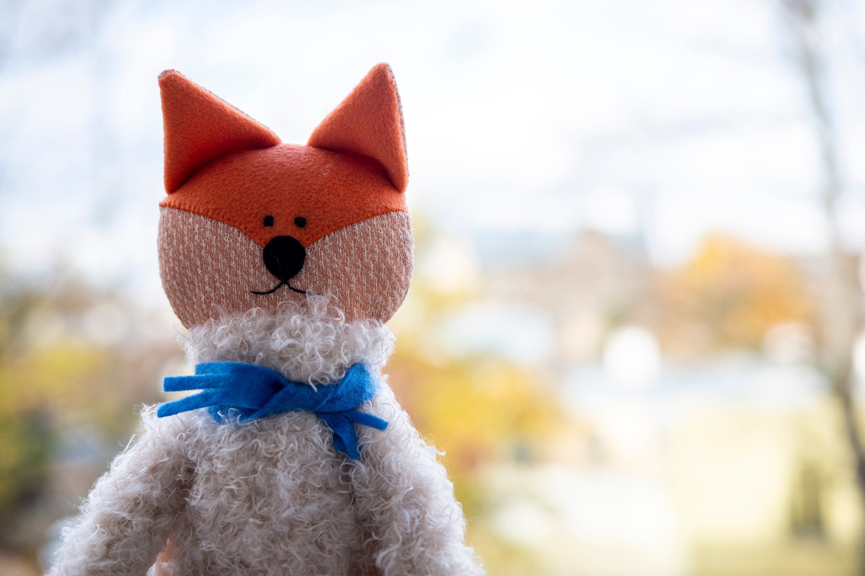 Fox Doll Fox Toy Stuffed Animal Doll Cloth Doll Woodland - Etsy UK