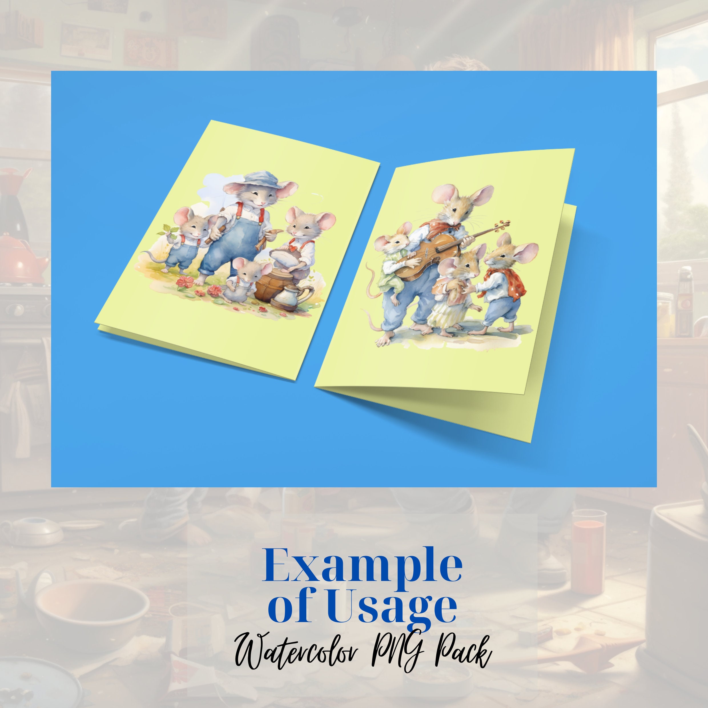 50 Father Mice Clipart 50 Transparent PNG Files. Cute Fantasy Mice ...