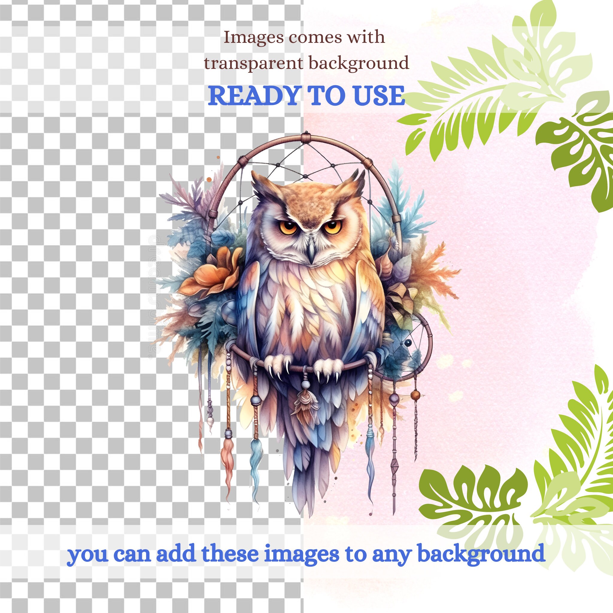 25 Witch Items Watercolor Clipart 25 Transparent PNG Files Perfect for ...