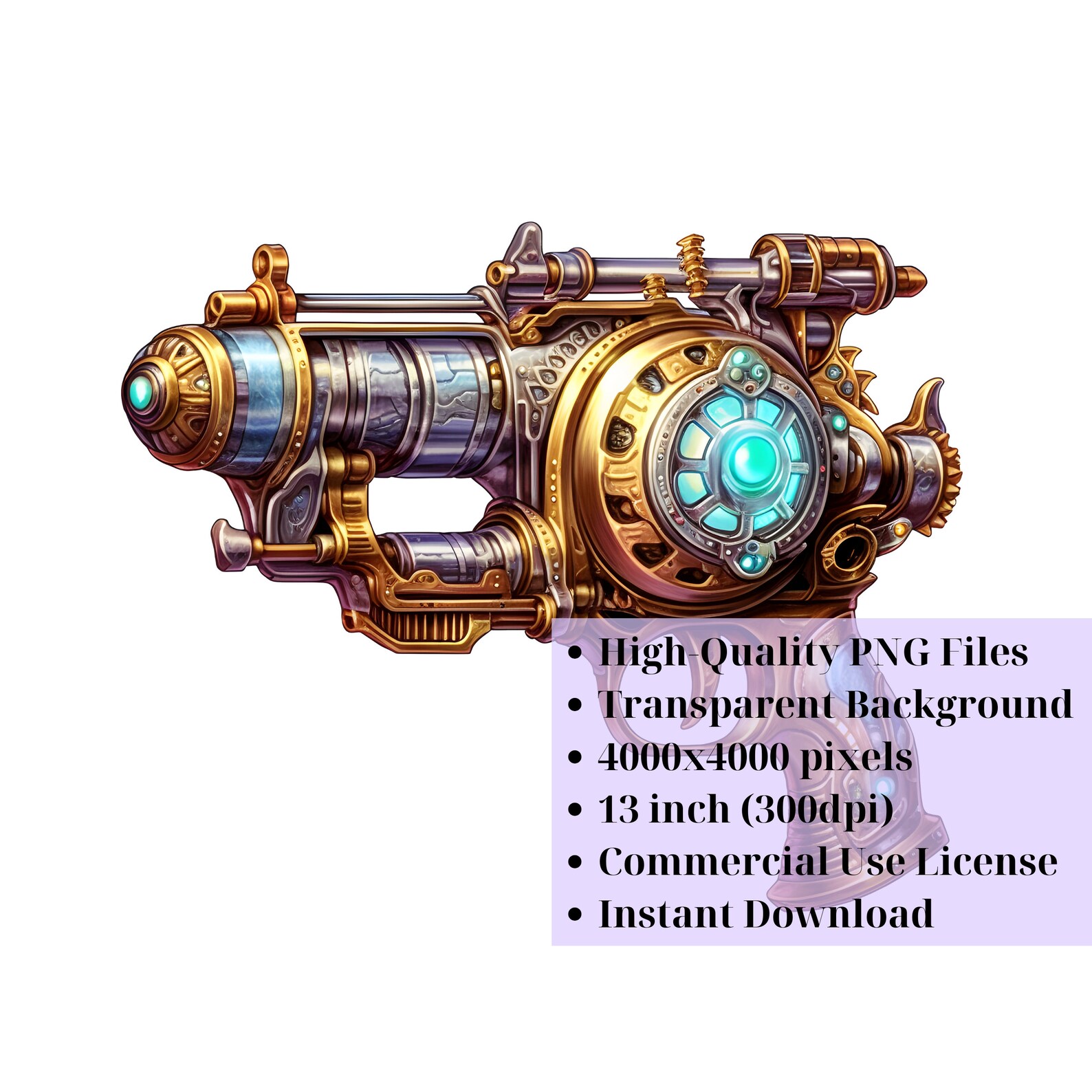 50 Steampunk Tools and Gadgets Clipart Pack transparent PNG. for ...