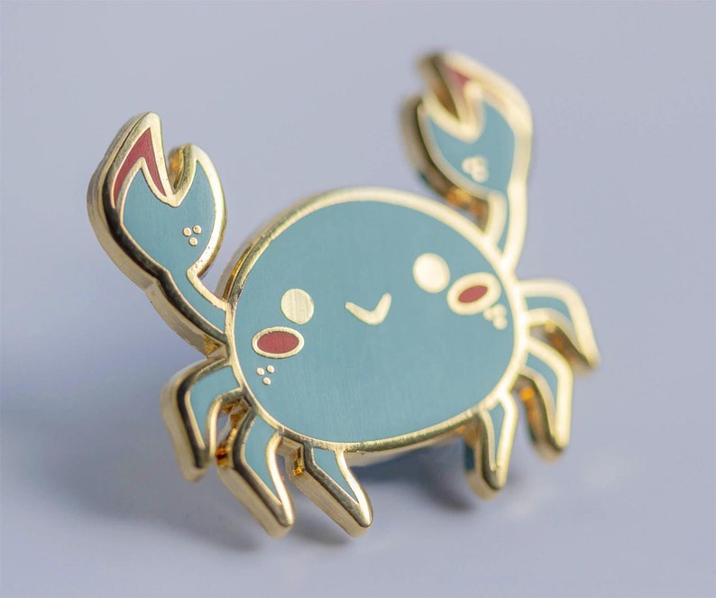 Maryland Blue Crab Hard Enamel Pin Cute Lapel Pin Gift - Etsy