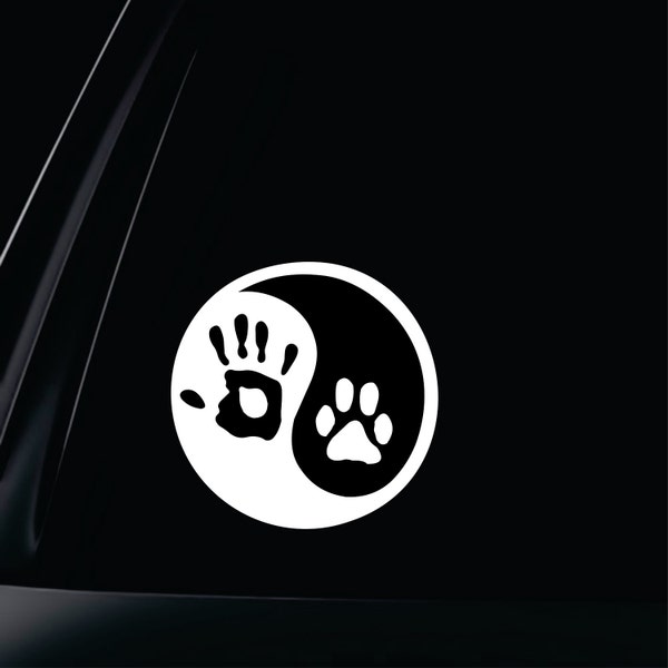 Yin Yang Decal - Etsy