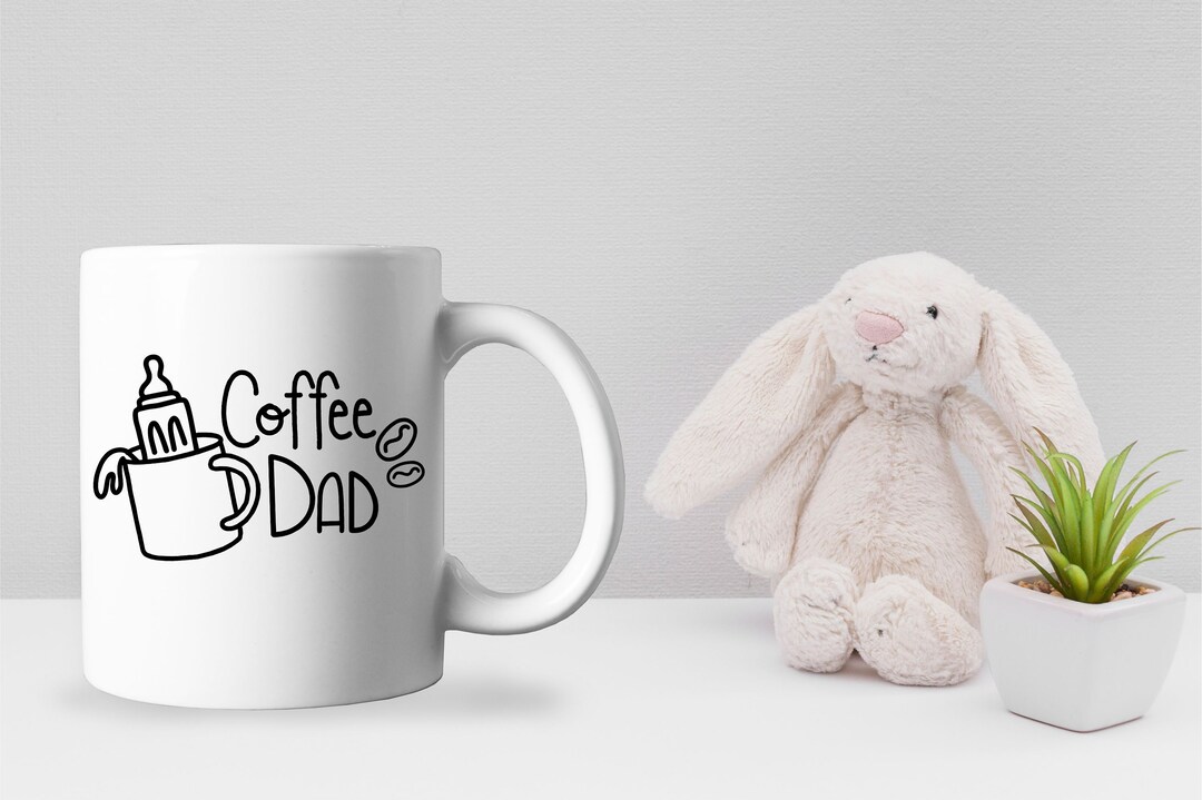 Coffee Dad Coffee Mug. Cute New Dad Coffee Mug. New Dad Gift. Gift for ...